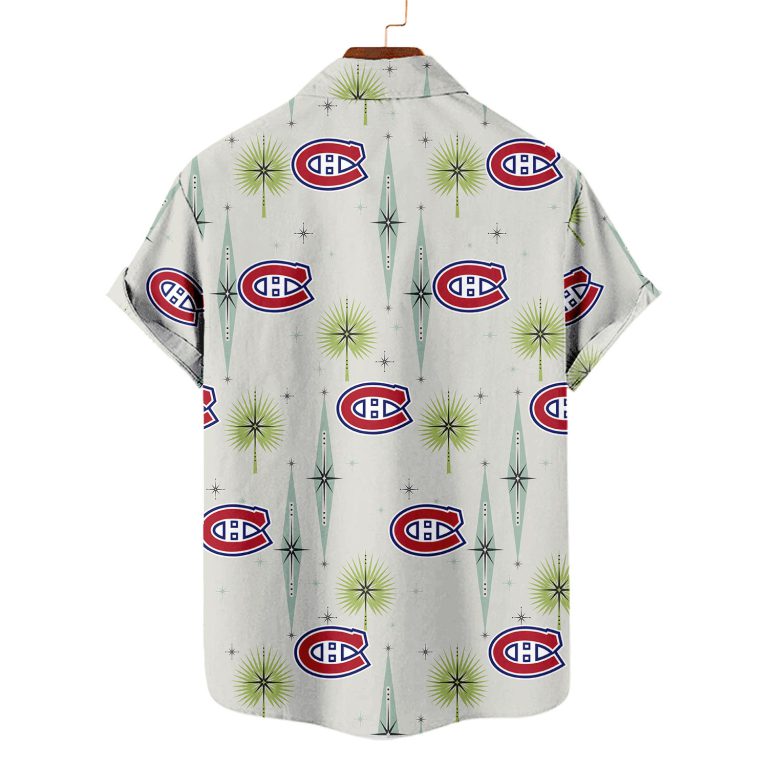 Montreal Canadiens | NHL Hawaiian Shirt Logo D1 - ice-hoodie