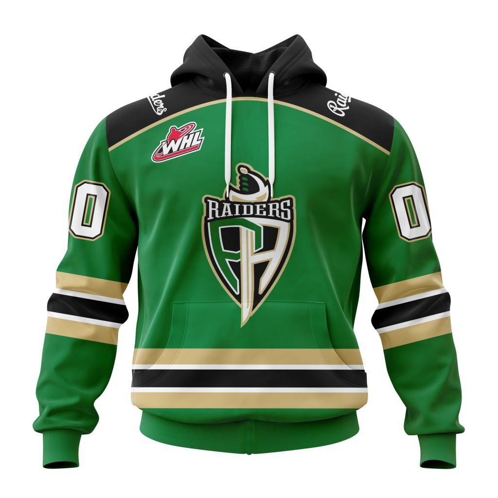 Prince Albert Raiders Personalized 2025/26 Green Design - ice-hoodie